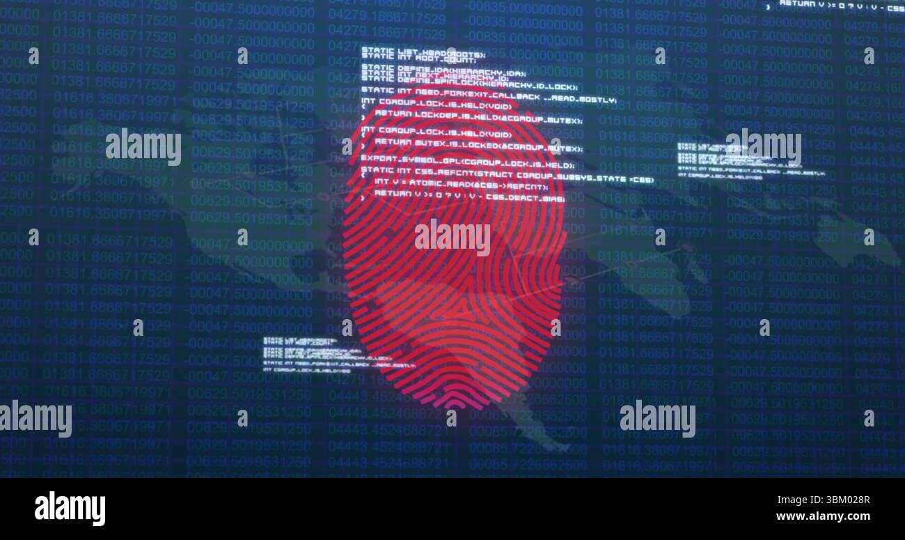 Programming code overlay on red hi-res stock photography and images - Alamy