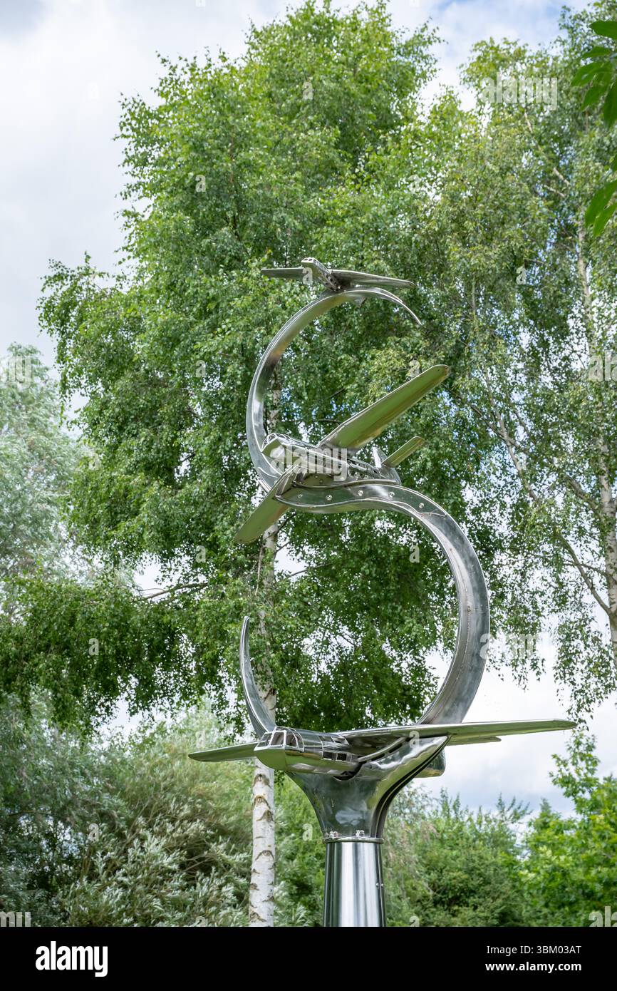 Pegasus Bridge Memorial Flight, National Memorial Arboretum, Alrewas ...