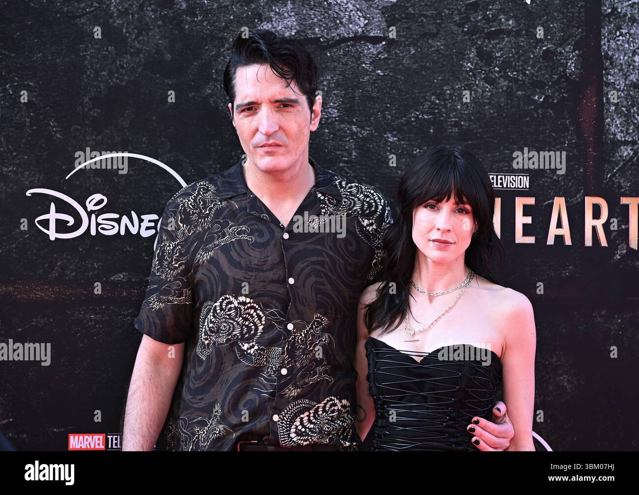 Hollywood, USA. 23rd June, 2025. David Dastmalchian and Leah Kilpatrick ...