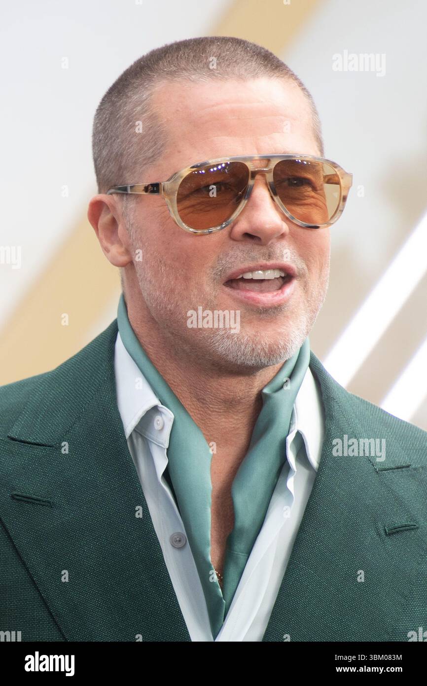 London, UK. 23 Jun, 2025. Pictured: Brad Pitt attends The European ...