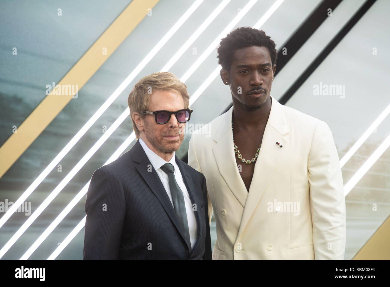 London, UK. 23 Jun, 2025. Pictured: Jerry Bruckheimer and Damson Idris ...