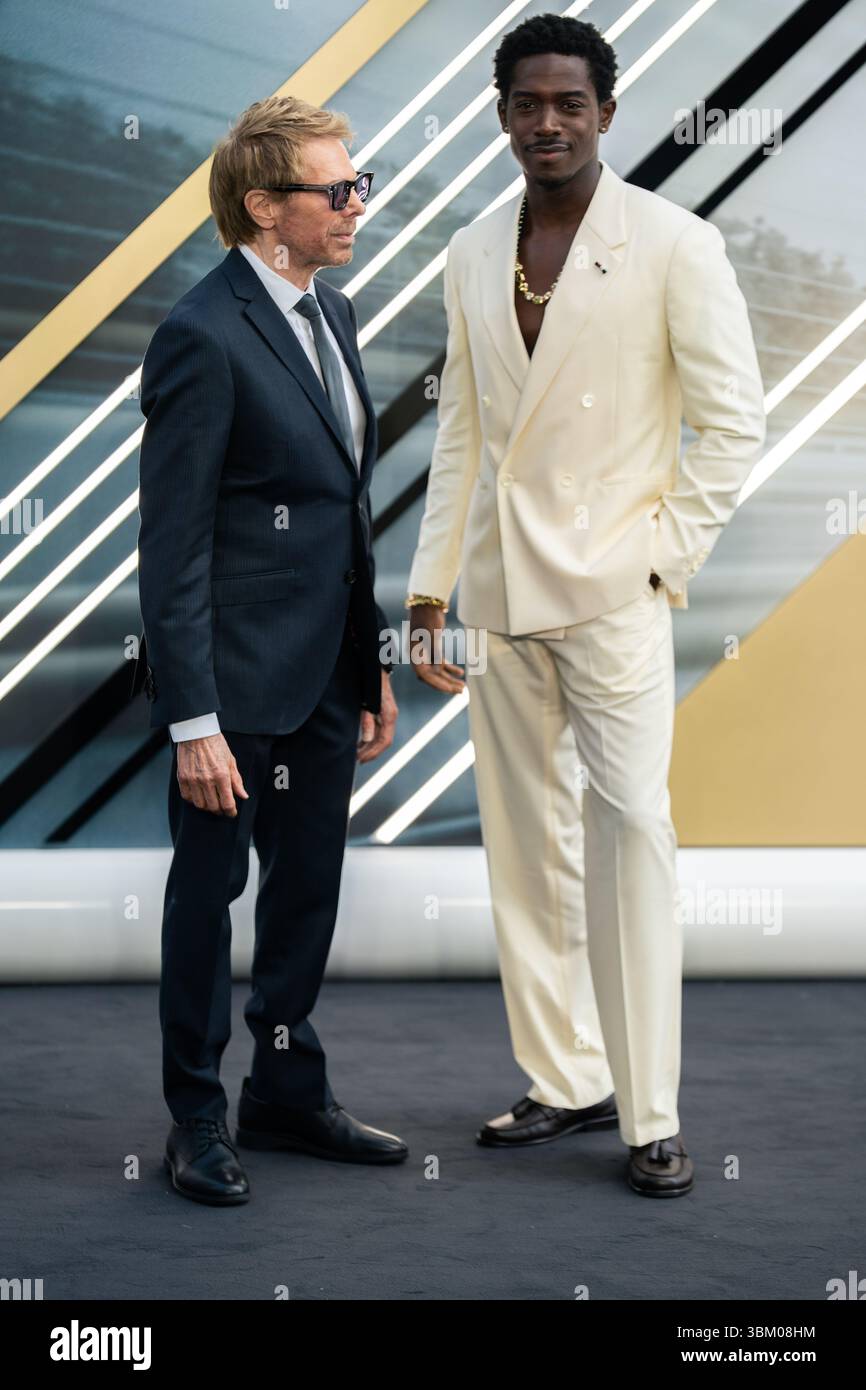 London, UK. 23rd June, 2025. Jerry Bruckheimer and Damson Idris attend ...