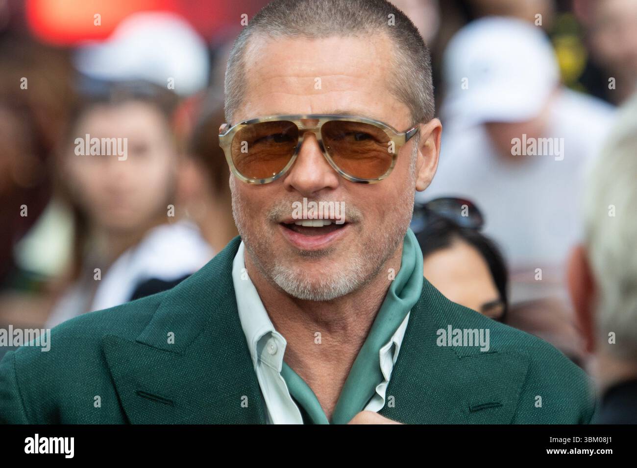 London, UK. 23 Jun, 2025. Pictured: Brad Pitt attends The European ...