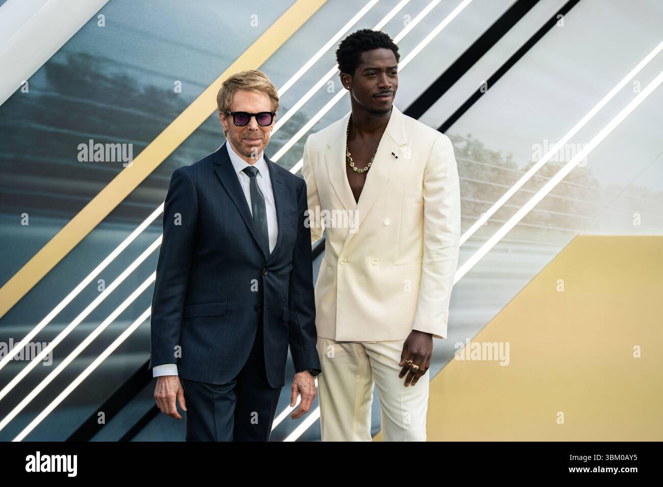 London, UK. 23rd June, 2025. Jerry Bruckheimer and Damson Idris attend ...