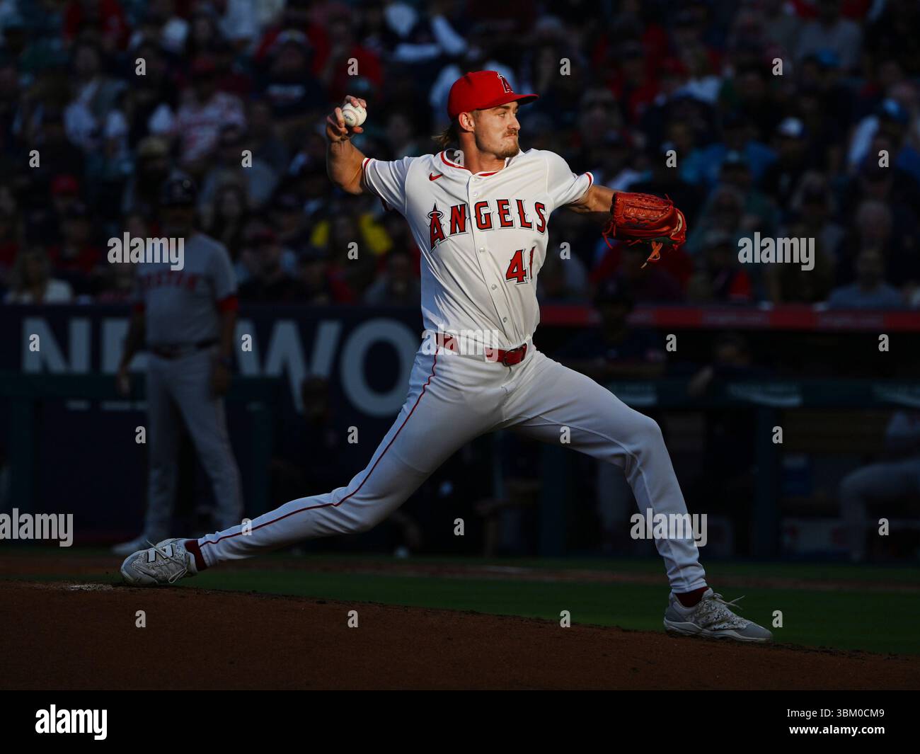 ANAHEIM, CA - JUNE 23: Los Angeles Angels pitcher Jack Kochanowicz (41 ...