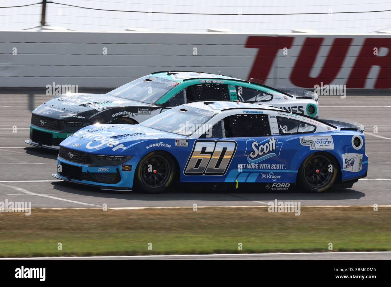 LONG POND, PA - JUNE 22: Ryan Preece (#60 RFK Racing Kroger / Scott ...