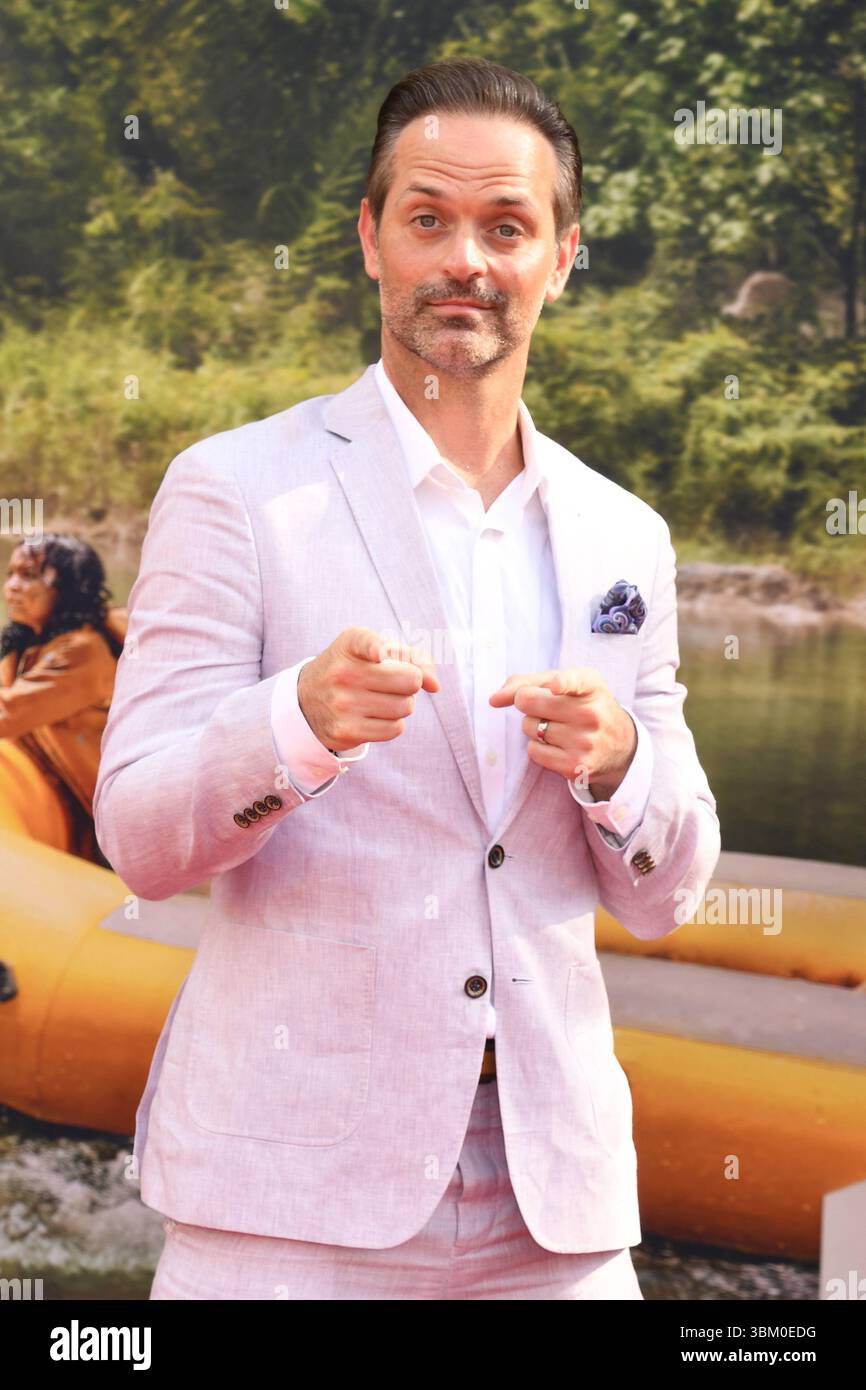 New York, NY, USA. 22nd June, 2025. Nick Kosir at the Jurassic World ...