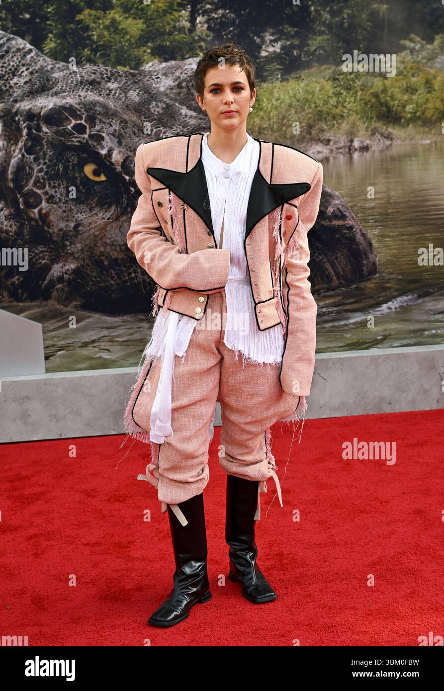 Philippine Velge attends the "Jurassic World Rebirth" premiere at ...