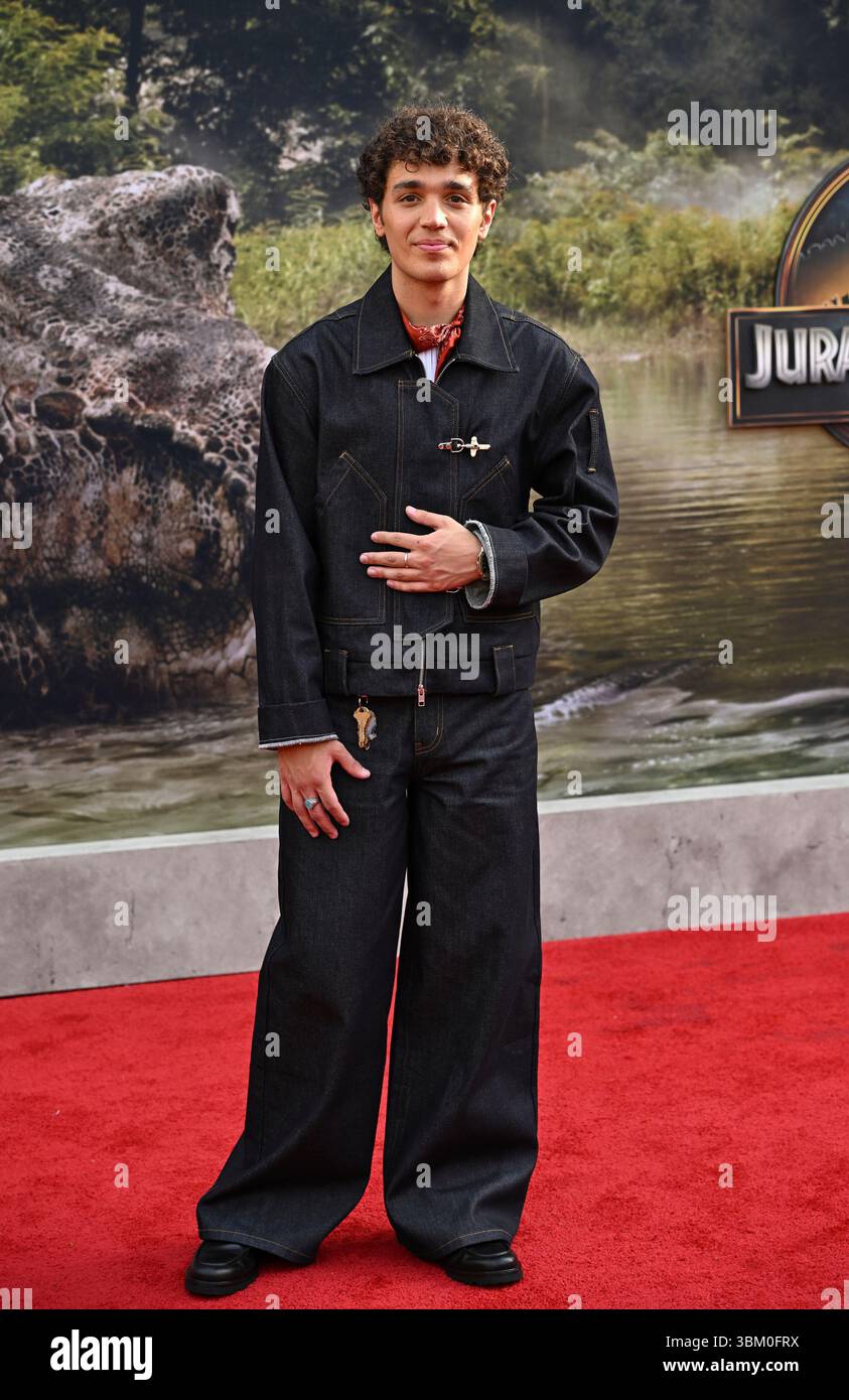 David Iacono attends the "Jurassic World Rebirth" premiere at Lincoln ...