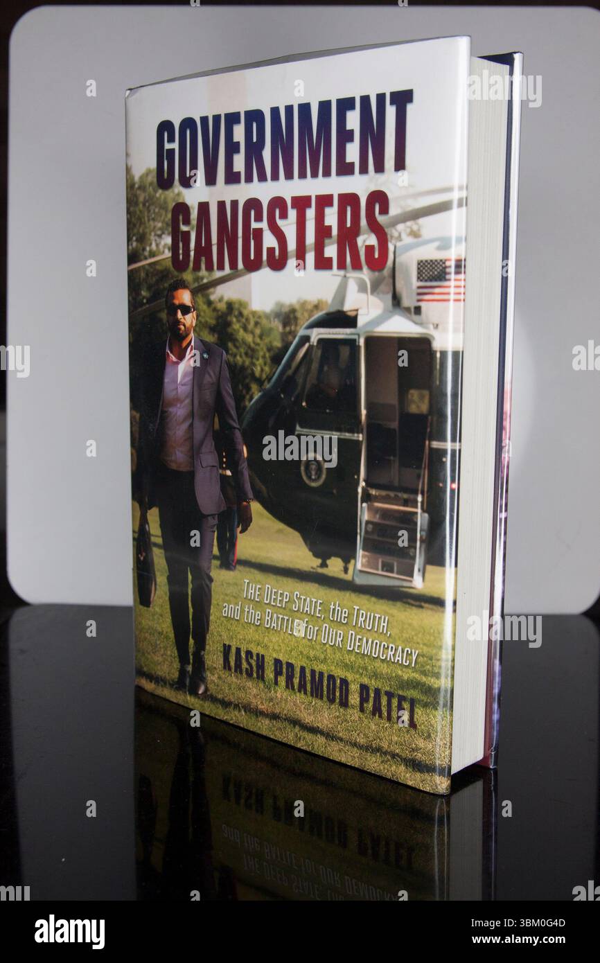 June 23, 2025, New York City, New York, USA: Book: Goverment Gangsters ...