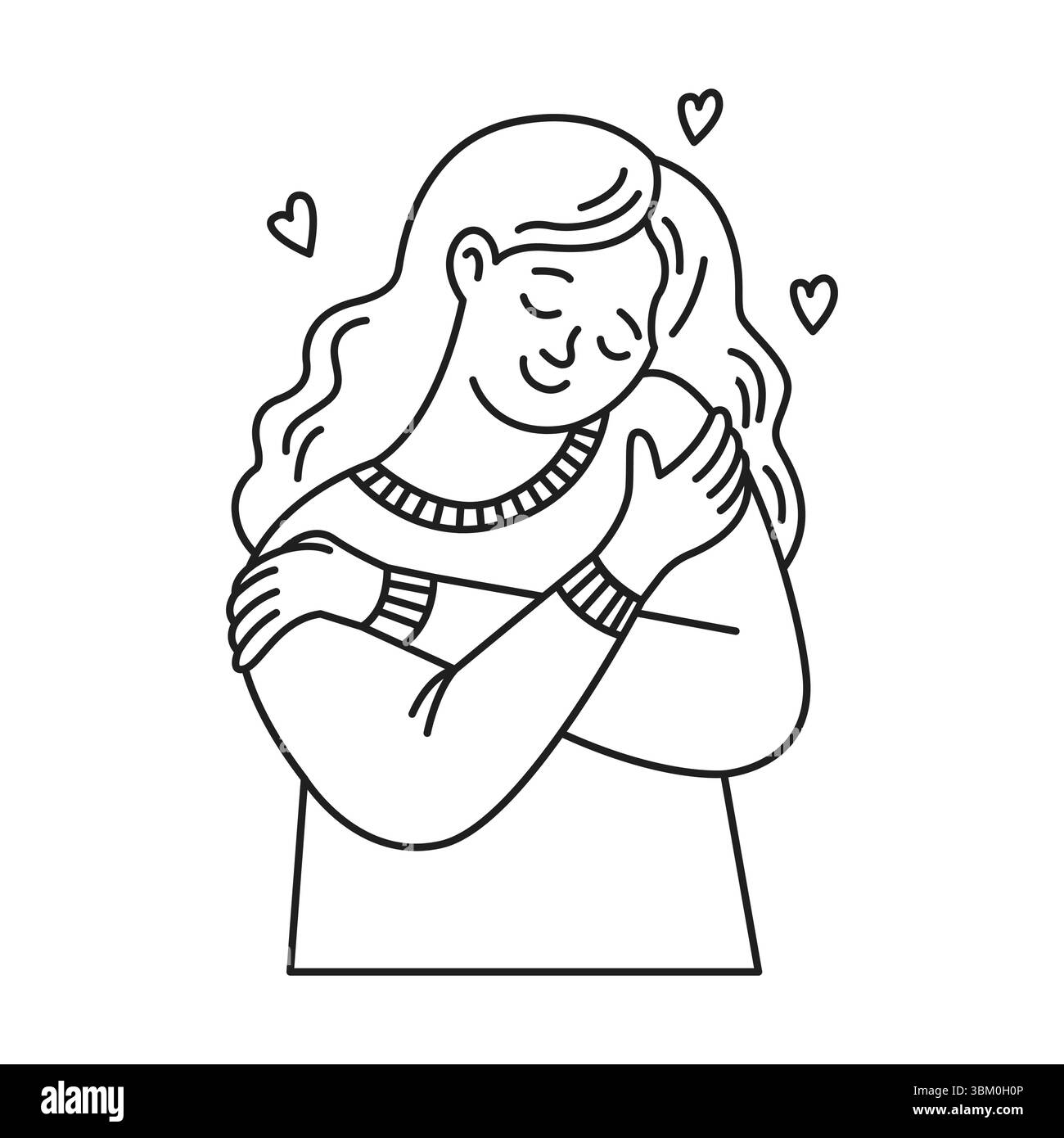 Herself art Black and White Stock Photos & Images - Alamy