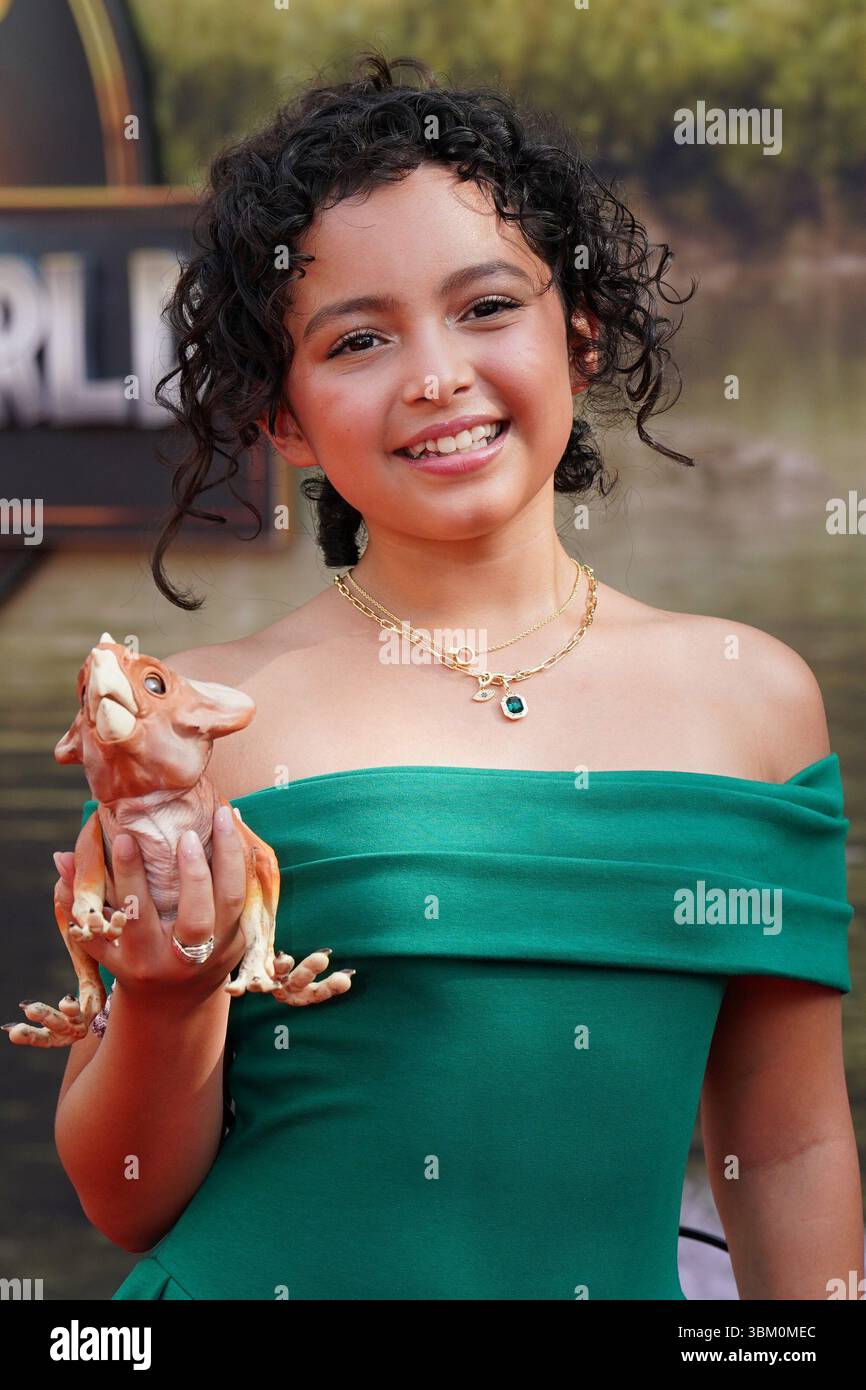 Ny. 23rd June, 2025. Audrina Miranda at arrivals for JURASSIC WORLD ...
