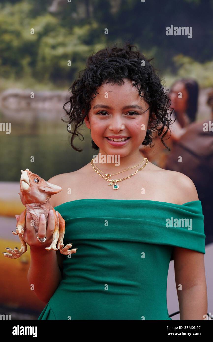 Ny. 23rd June, 2025. Audrina Miranda at arrivals for JURASSIC WORLD ...