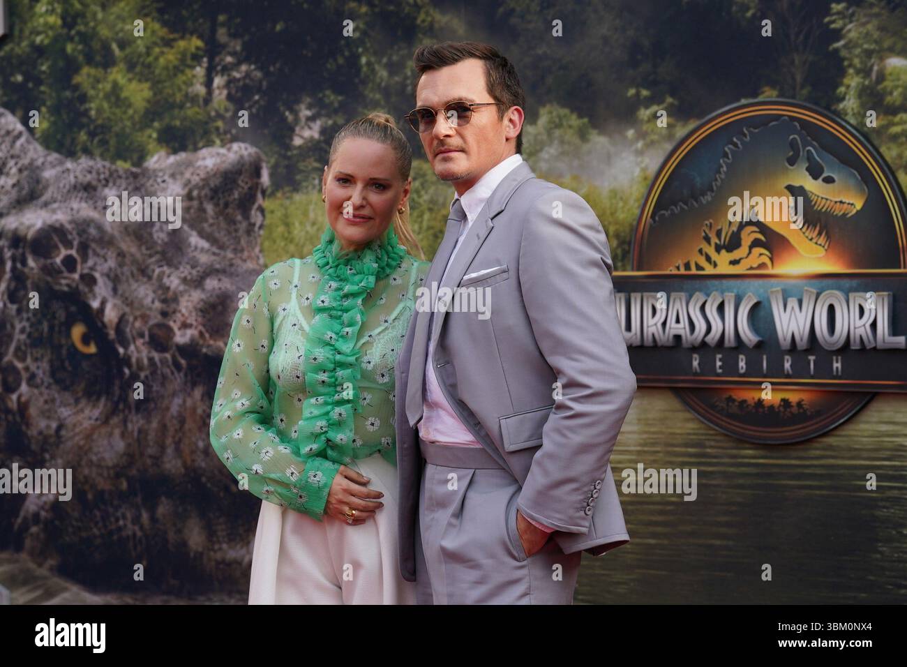 Ny. 23rd June, 2025. Aimee Mullins, Rupert Friend at arrivals for JURASSIC WORLD: REBIRTH ...
