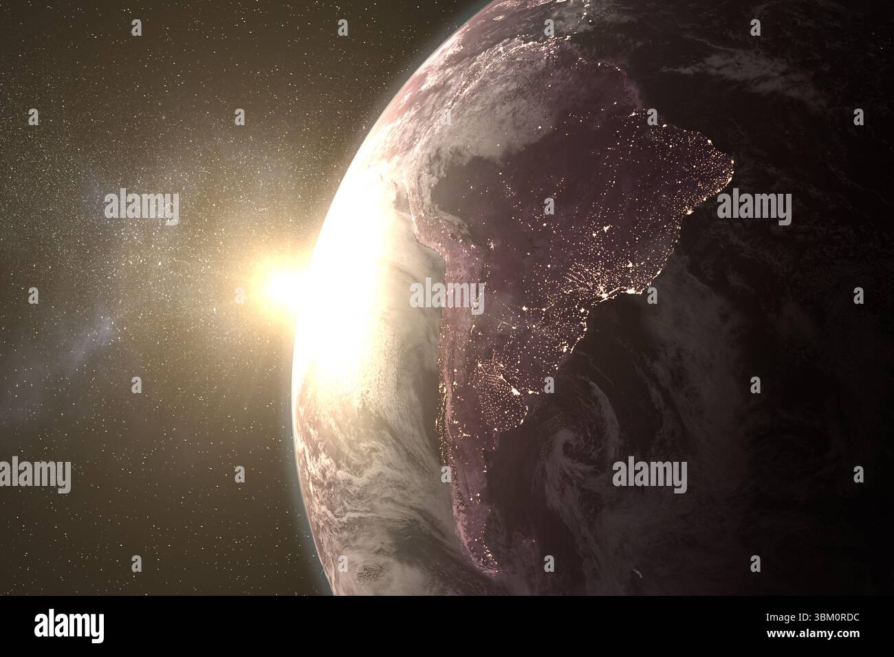 Planet earth in bright hi-res stock photography and images - Alamy