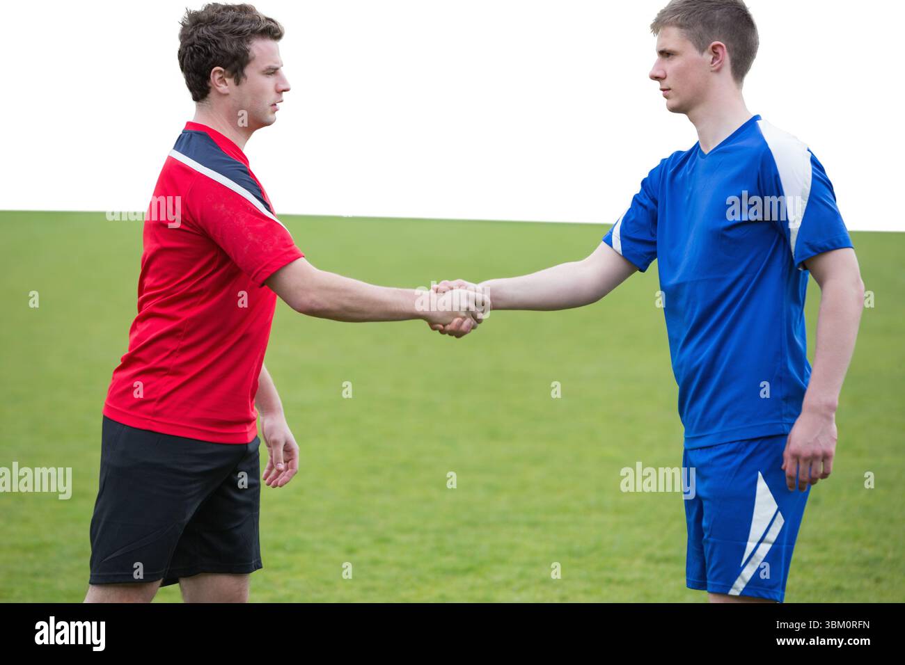 Soccer football team handshake hi-res stock photography and images - Alamy