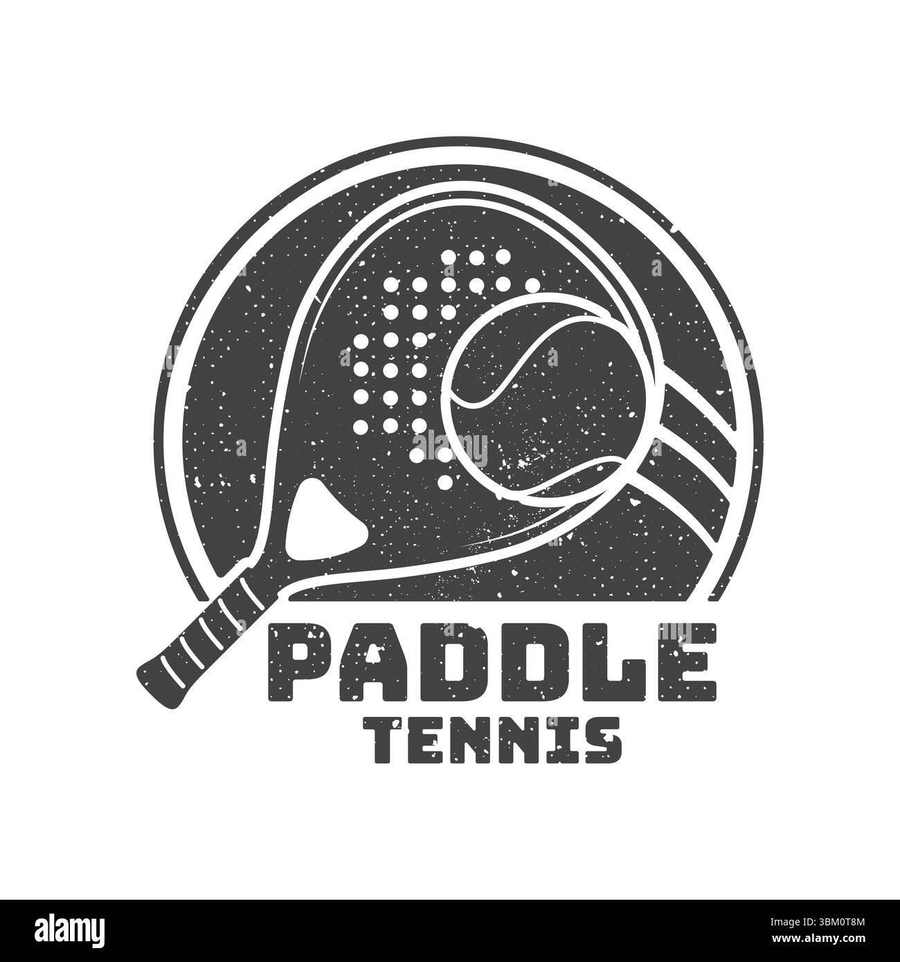 Vintage Paddle Tennis Logo, Paddle Tennis Racket Logo, Paddle Tennis ...