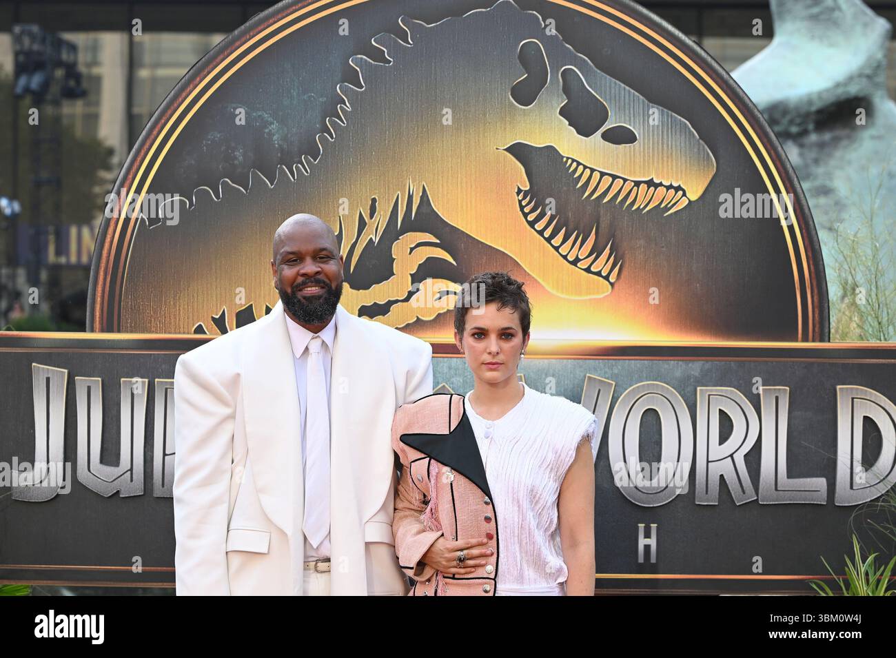 New York, USA. 23rd June, 2025. (L-R) Bechir Sylvain and Philippine ...