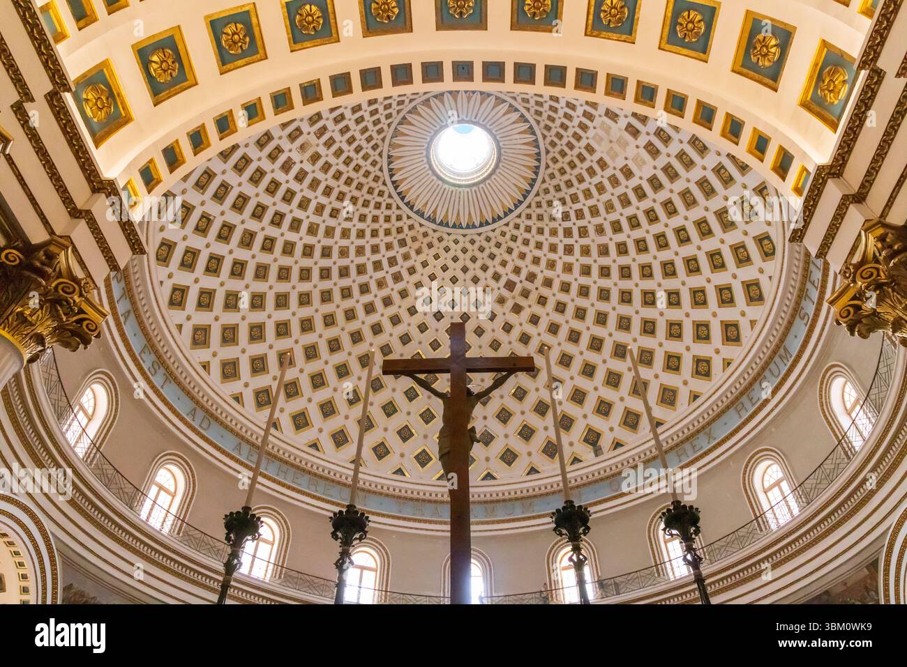 Malta, Mosta. Sanctuary Basilica of the Assumption of Our Lady ...