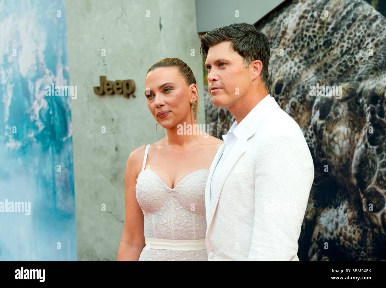 New York City, Monday, June 23, 2025. Scarlett Johansson, Colin Jost ...