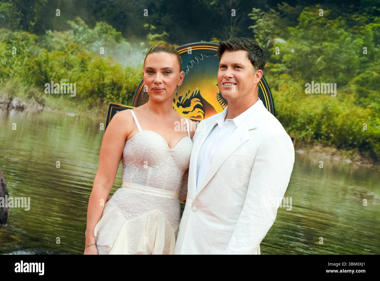 New York City, Monday, June 23, 2025. Scarlett Johansson, Colin Jost ...