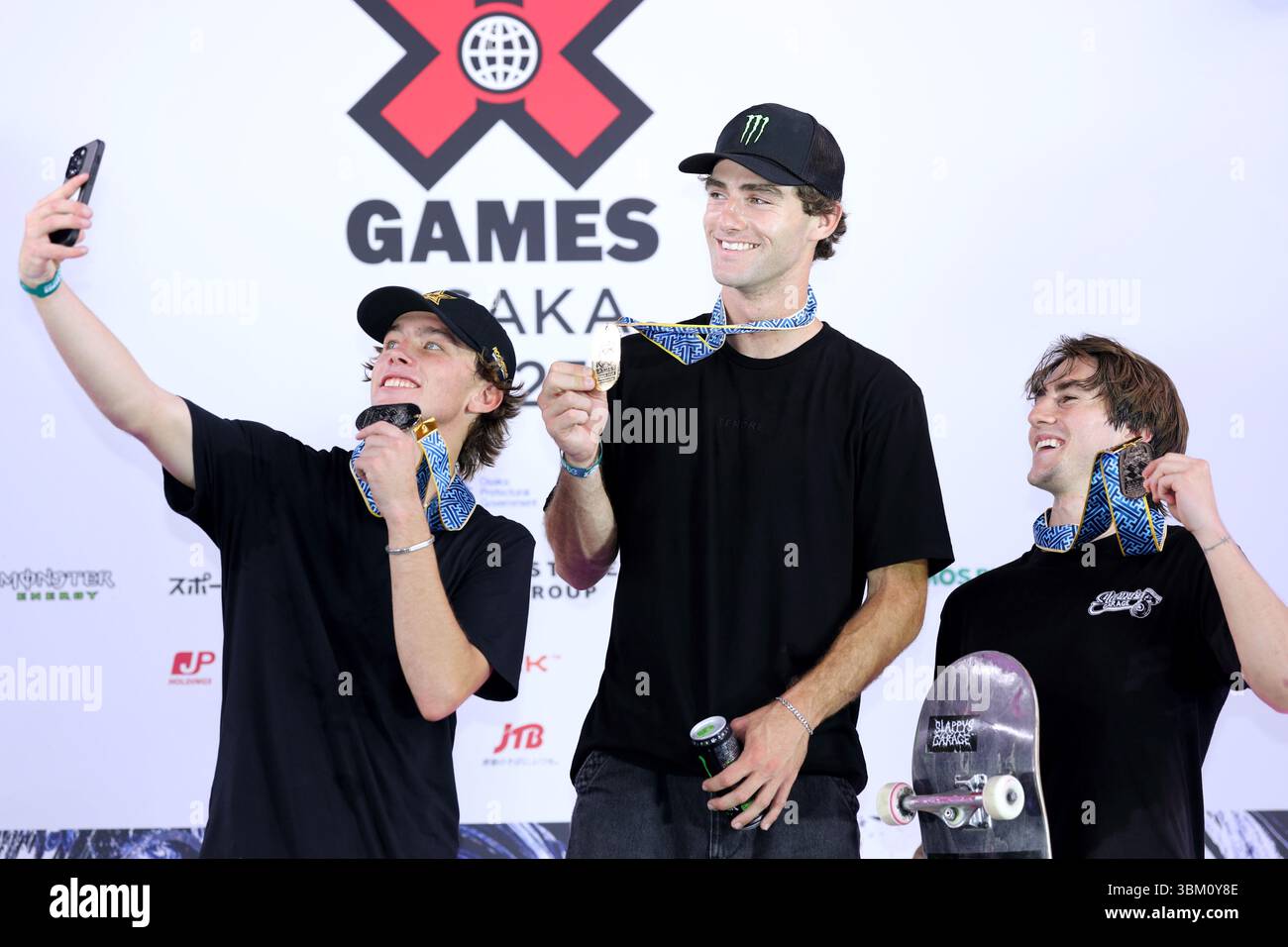 (L-R) Keegan Palmer (AUS), Tom Schaar, Tate Carew (USA), JUNE 22, 2025 ...