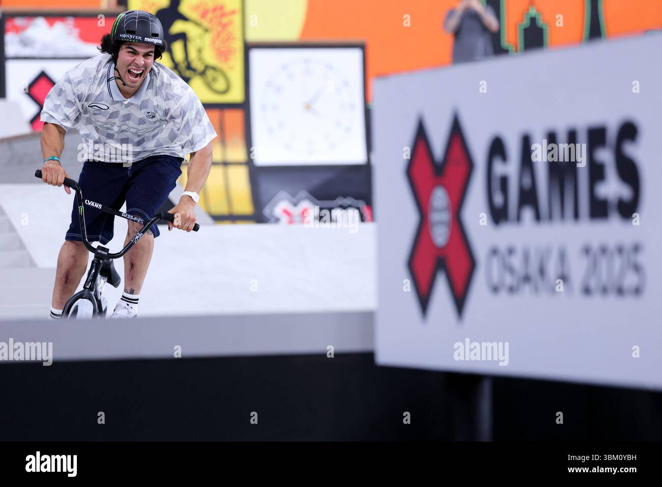 Kevin Peraza (MEX), JUNE 22, 2025 - Cycling : X Games Osaka 2025 BMX Street at Kyocera Dome ...