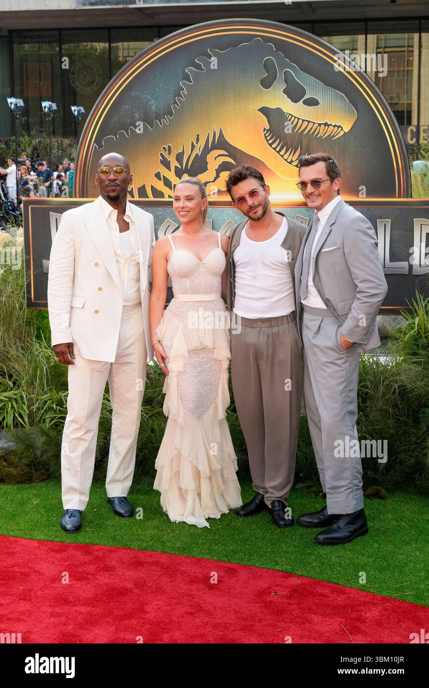 New York City, Monday, June 23, 2025. Bechir Sylvain, Scarlett ...