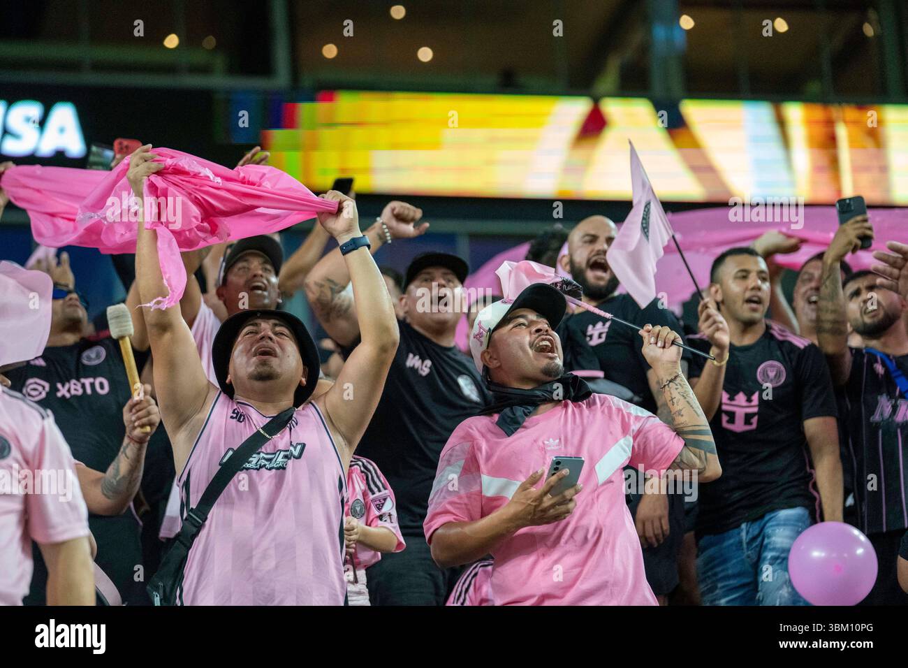 Miami Gardens, USA. 24th June, 2025. Fans von Inter Miami. FIFA Club ...