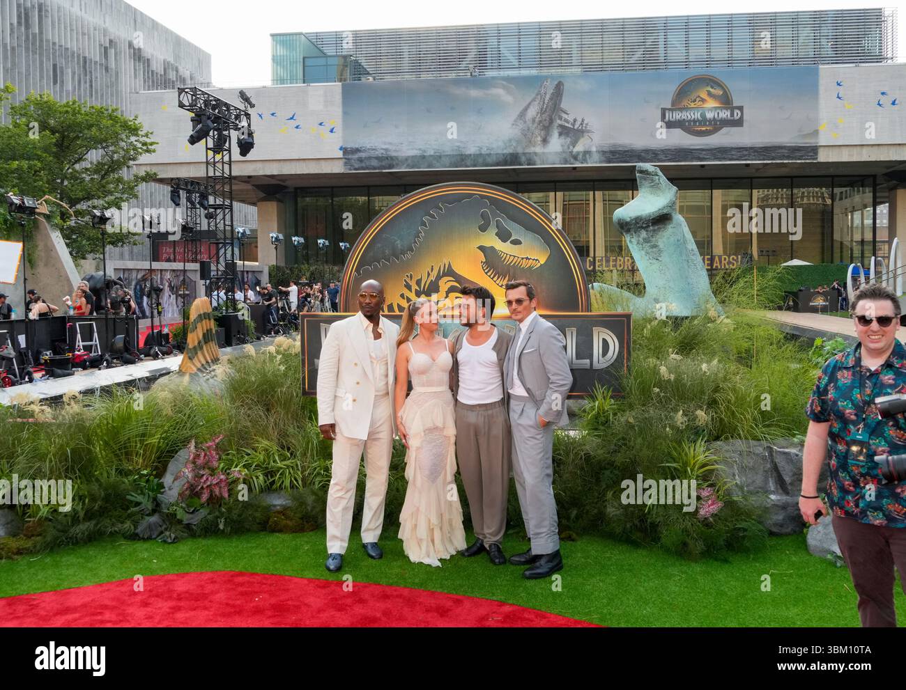 New York City, Monday, June 23, 2025. Bechir Sylvain, Scarlett ...