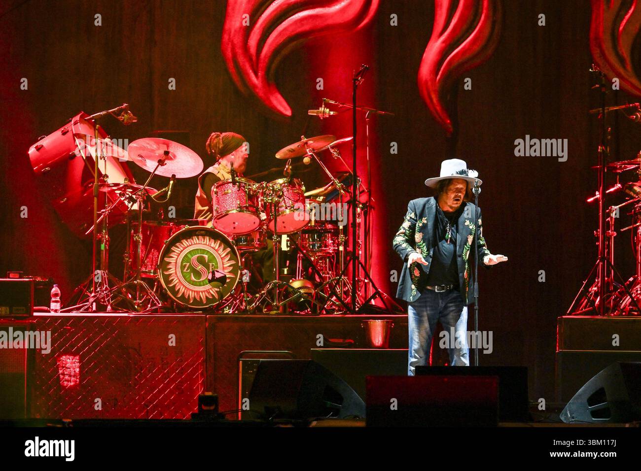 Zucchero during Overdose D'Amore Tour 2025 at the Circo Massimo on June 23, 2025 in Rome, Italy ...