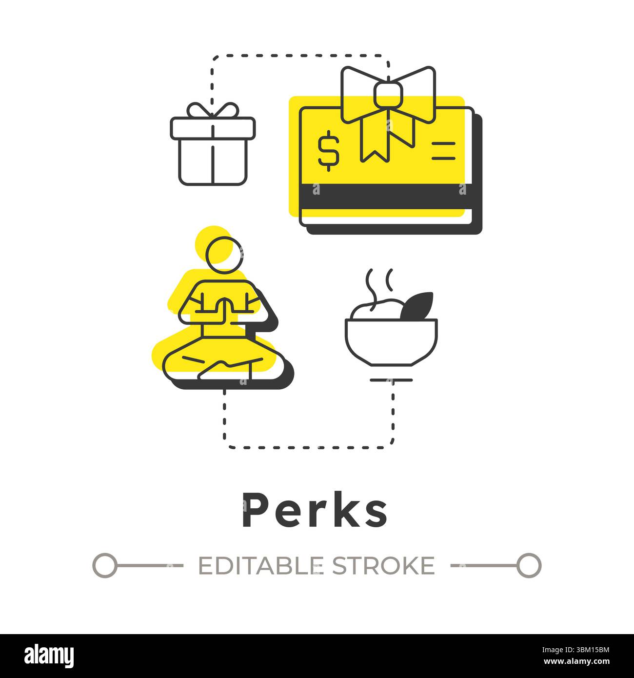 Perks modern linear concept icon Stock Vector Image & Art - Alamy