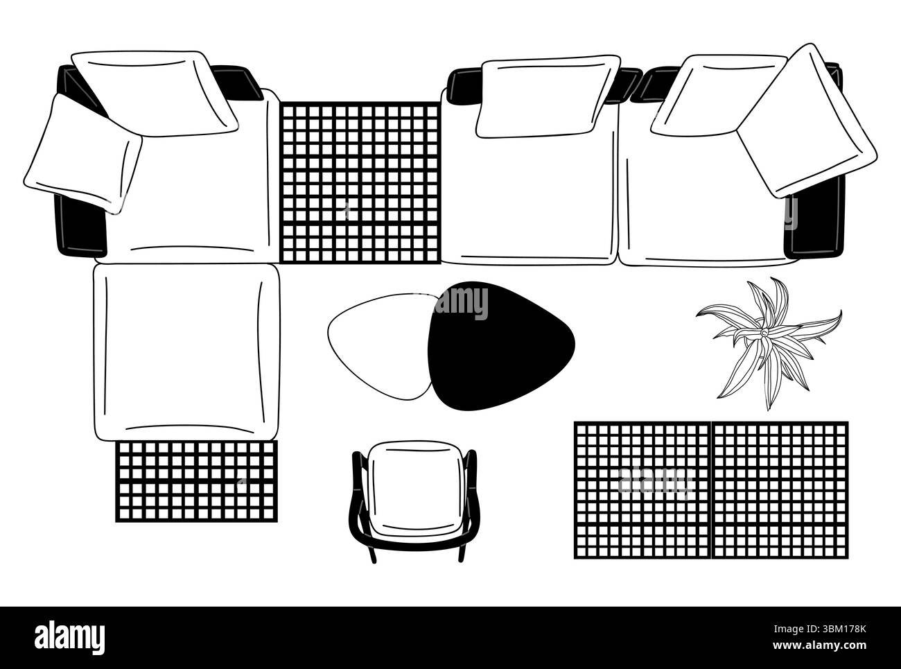 Set table balcony Cut Out Stock Images & Pictures - Alamy