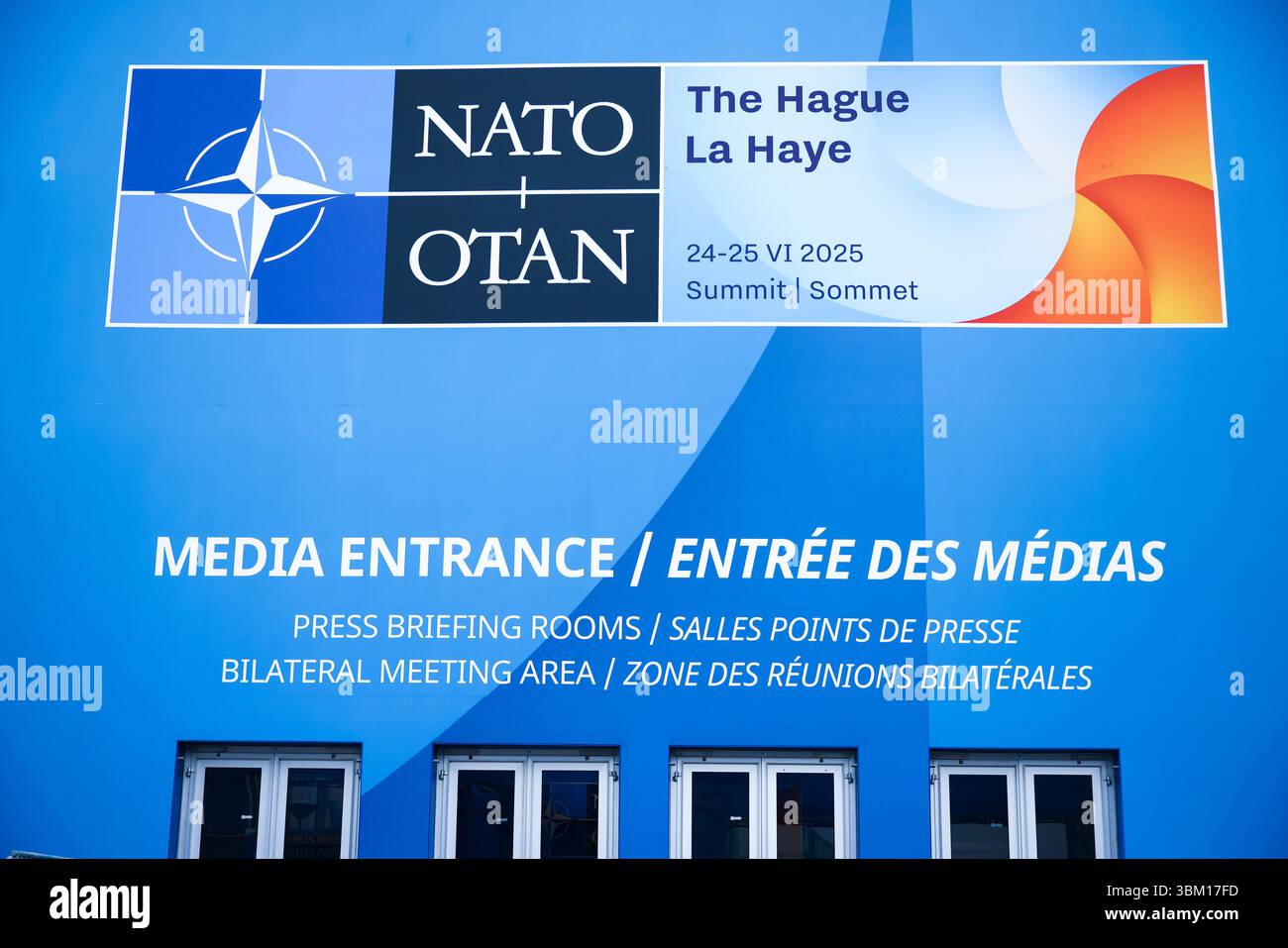 June 24, 2025, The Hague, Netherlands: Media Entrance during the 76th ...