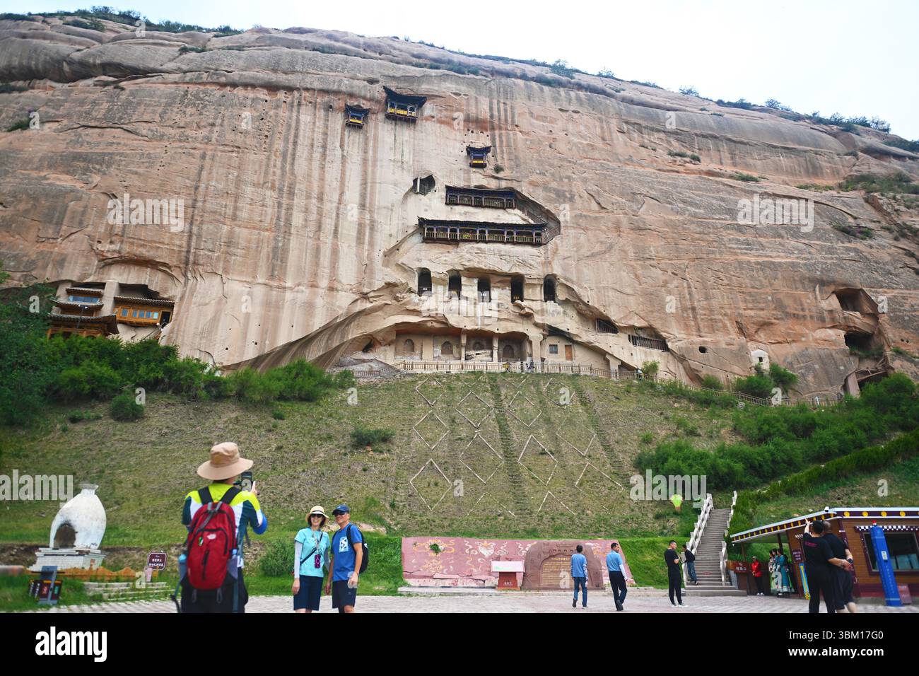 Zhangye,China.23th June 2025. Photographers captured the ancient ...