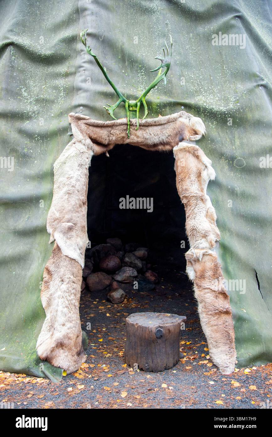 Tent of sami people hi-res stock photography and images - Alamy