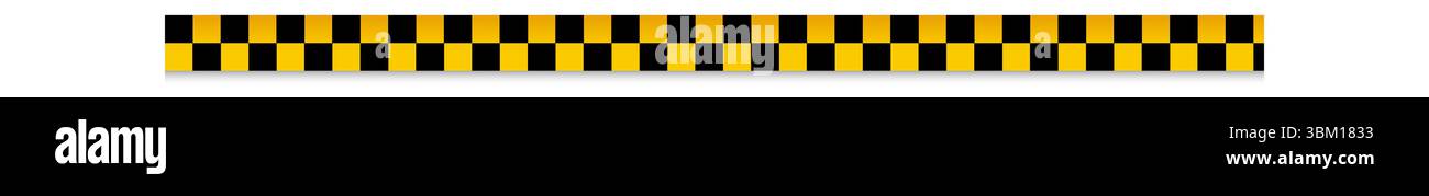 Black and yellow checkered caution tape. Ideal for safety, construction ...