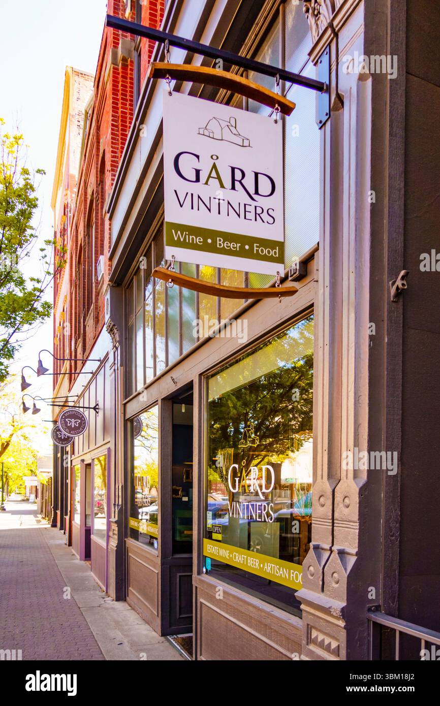 Gard Vintners, Ellensburg, Washington State, USA. (Editorial Use Only ...