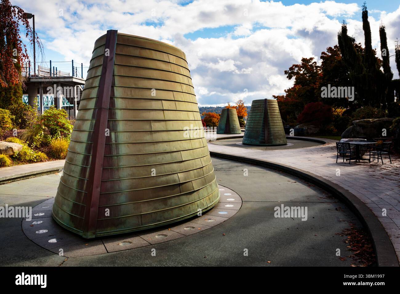 Harborside Fountain Park, Bremerton, Washington State, USA. (Editorial ...