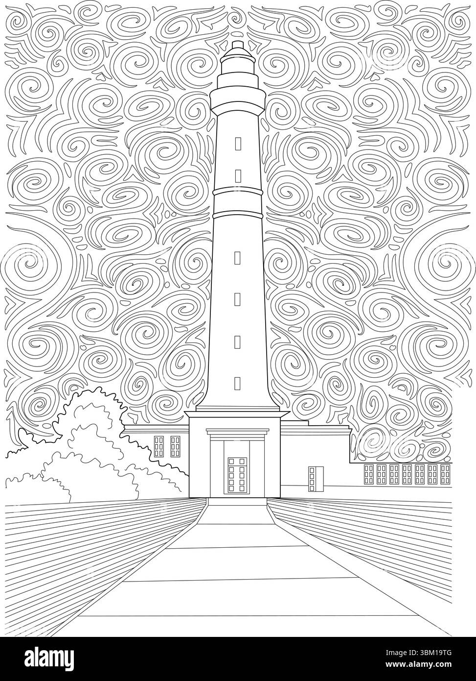 Tall beacon Black and White Stock Photos & Images - Alamy