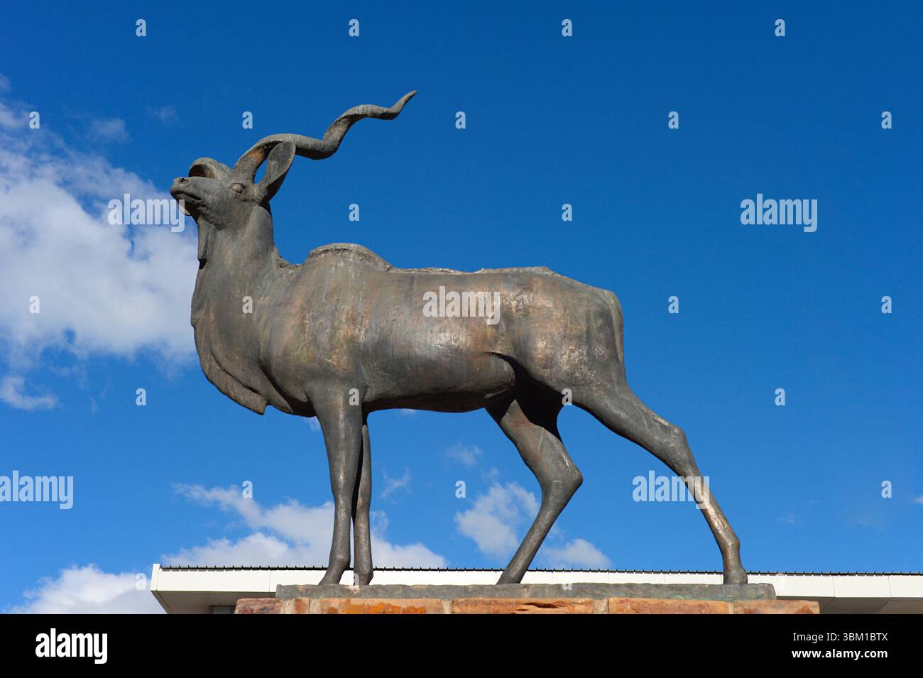 The Kudu Statue in central Windhoek, Namibia Stock Photo - Alamy
