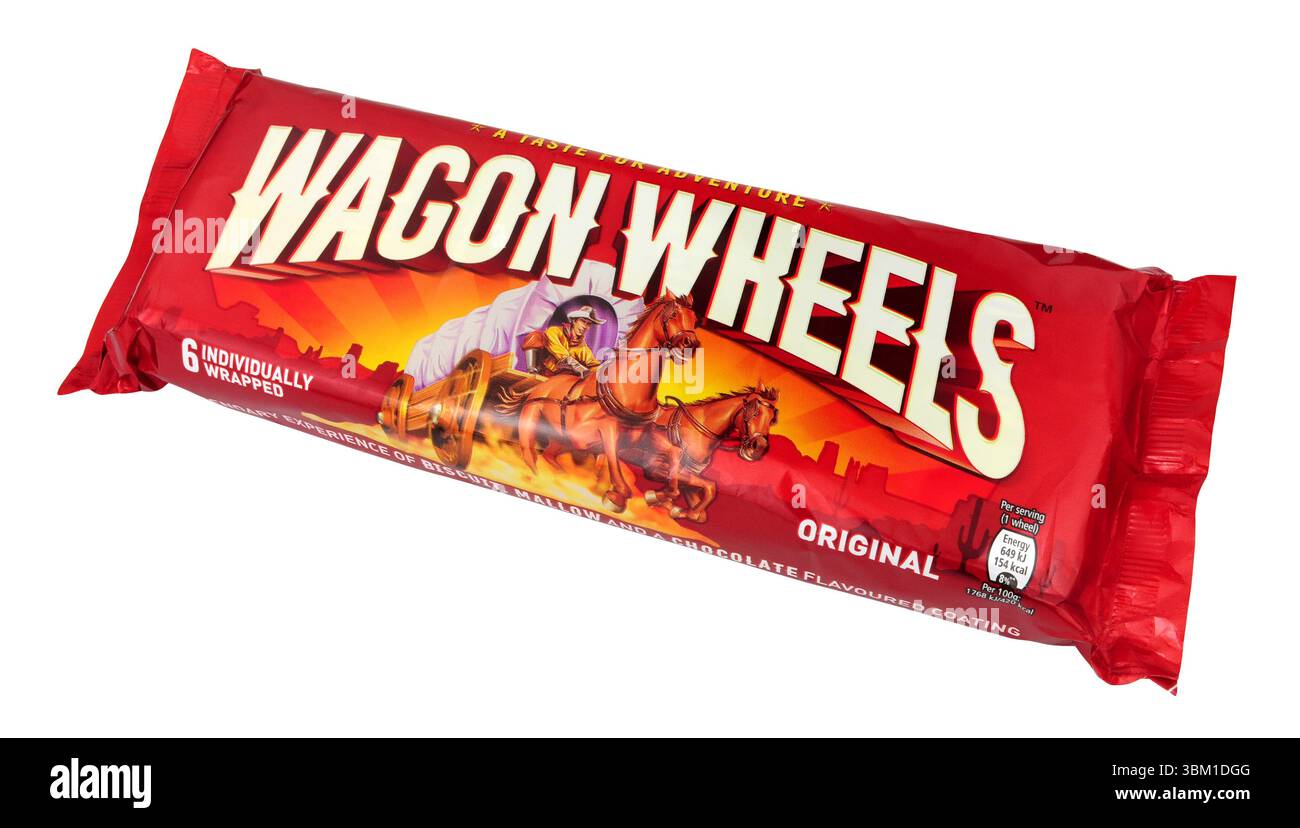 Wagon wheels original biscuits multi pack containing six individually ...