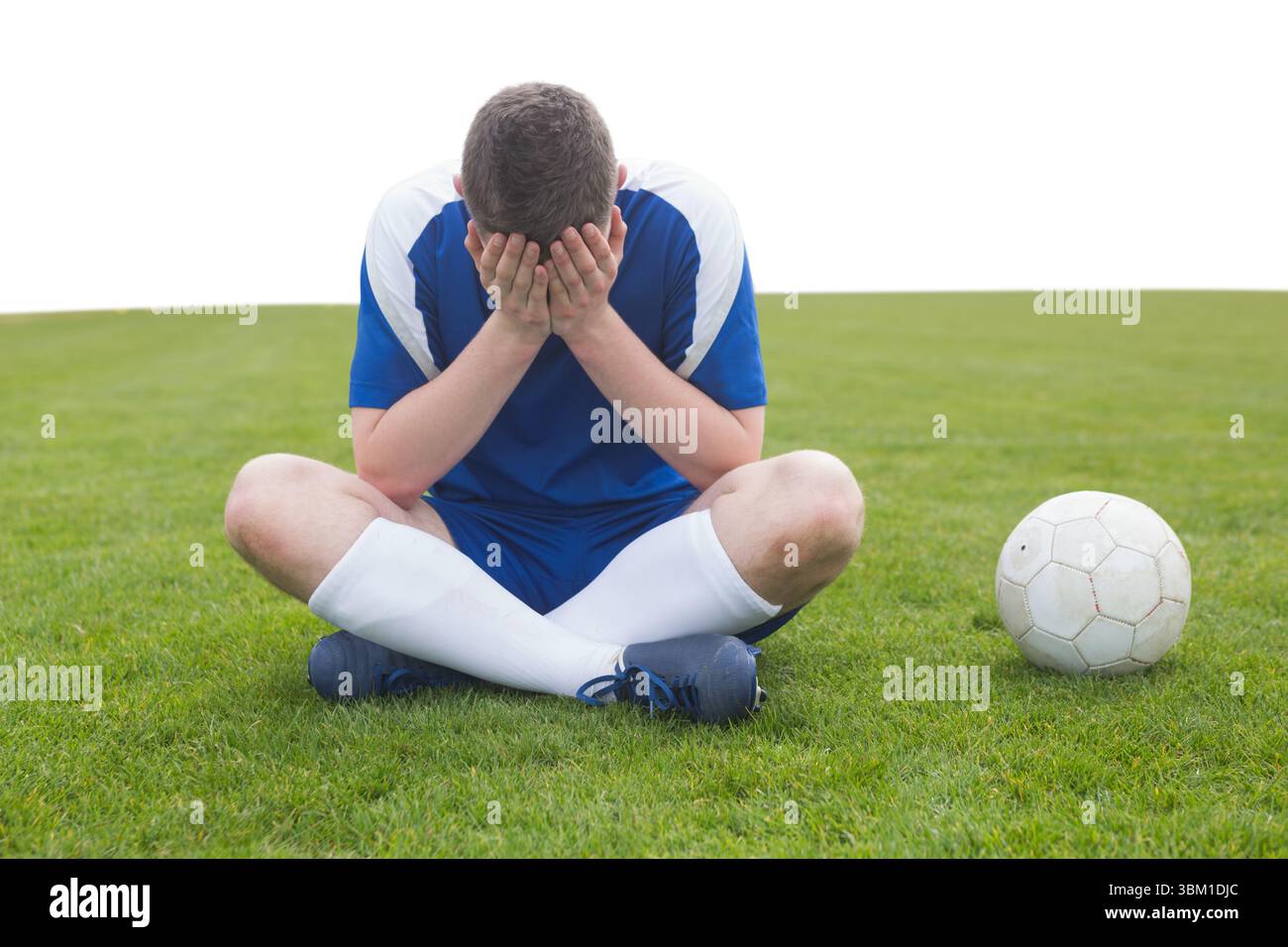 Disappointed football player hi-res stock photography and images - Alamy