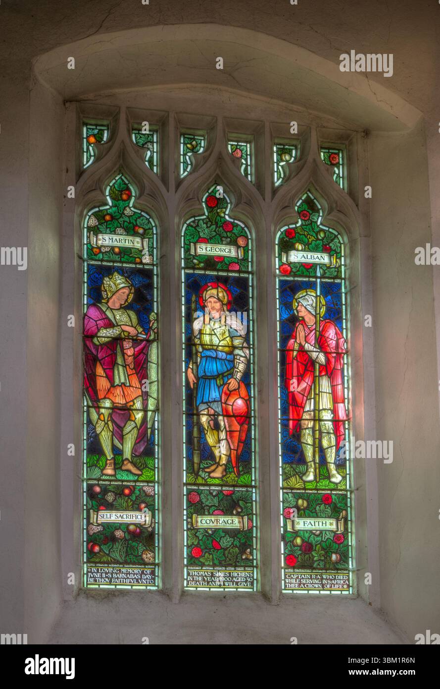Edward Burne Jones and William Morris stained glass window, church of ...