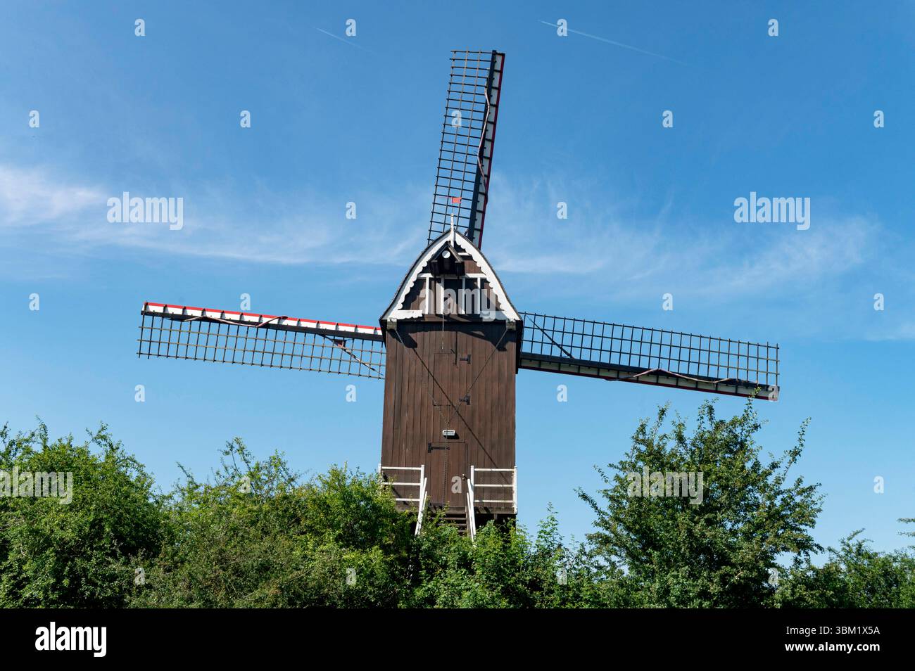 Brussels Belgium June 2025 Moulin BrulÃ / Verbrande Molen Sint ...