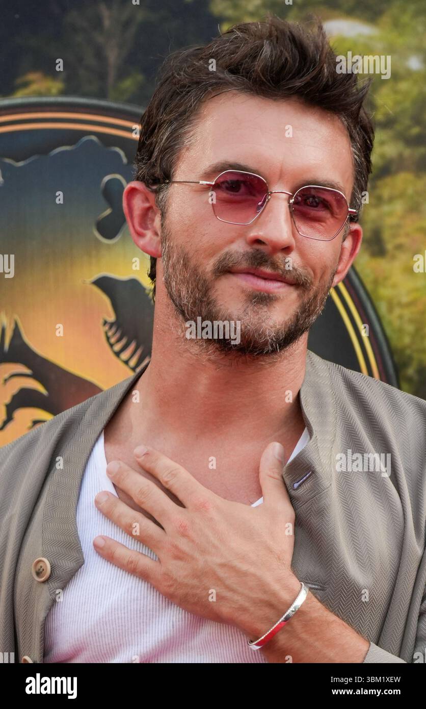 NEW YORK - JUN 23: Jonathan Bailey attends the premiere of "Jurassic ...