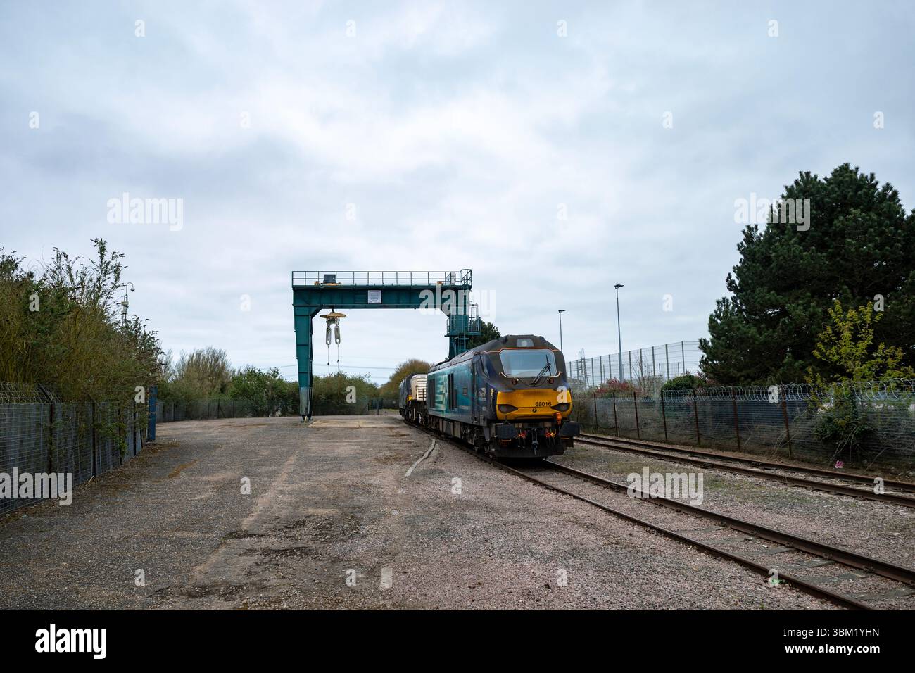 freight train carrying radioactive waste Stock Photo - Alamy
