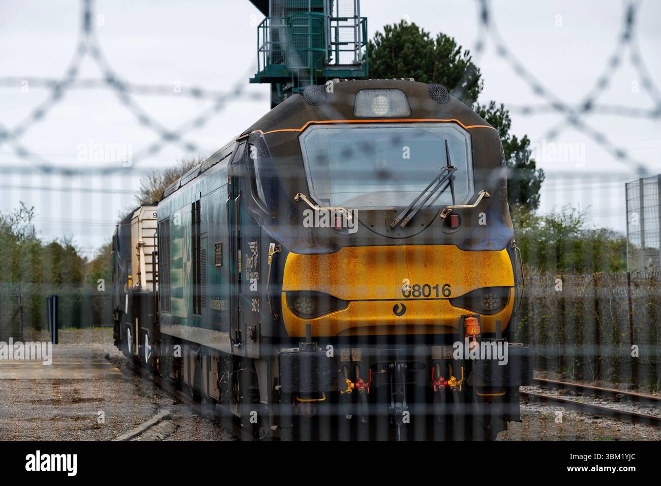 freight train carrying radioactive waste Stock Photo - Alamy