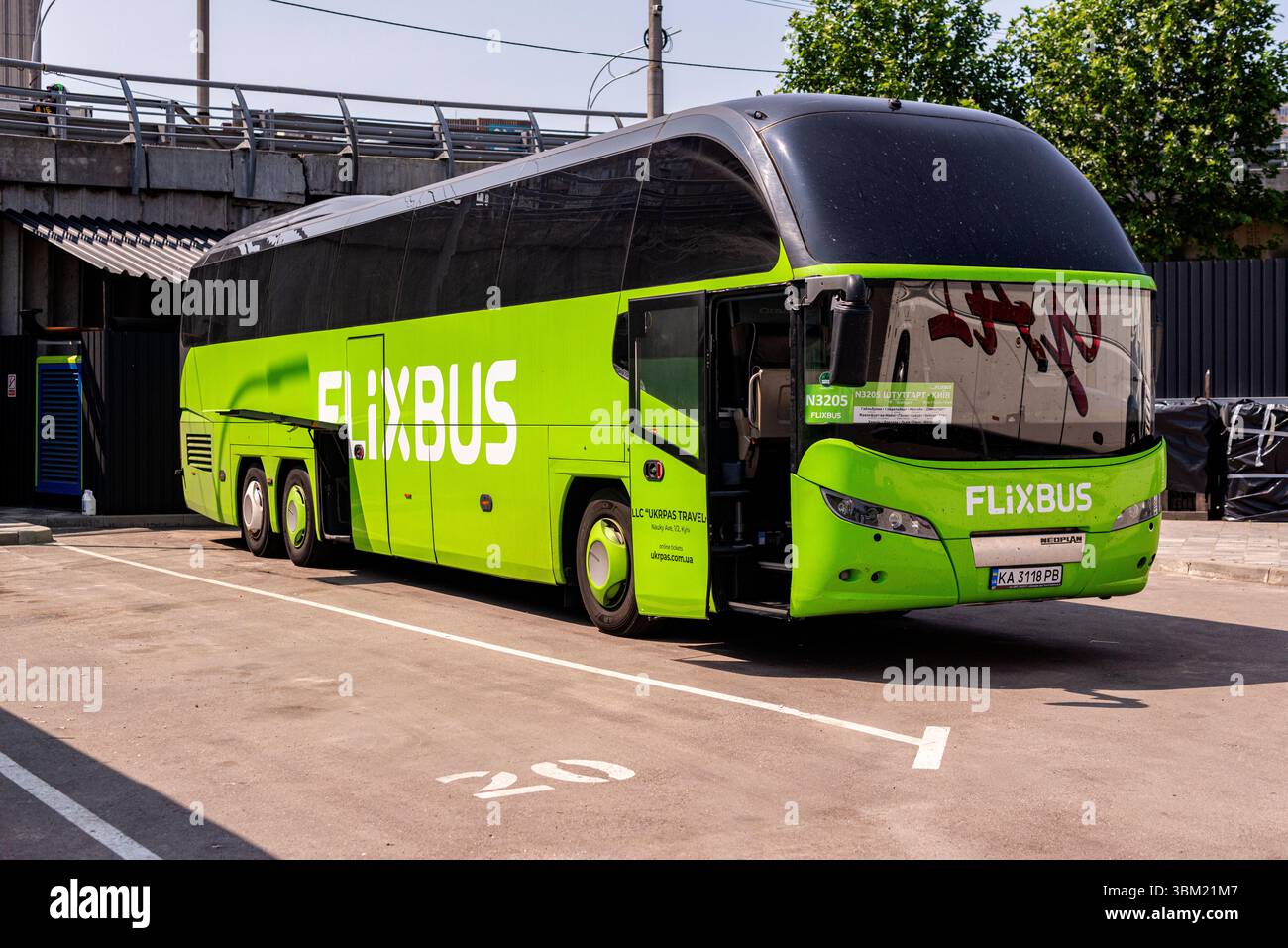 The Southern Central Bus Terminal, from where Flixbus departs their Busses on Route to Various ...