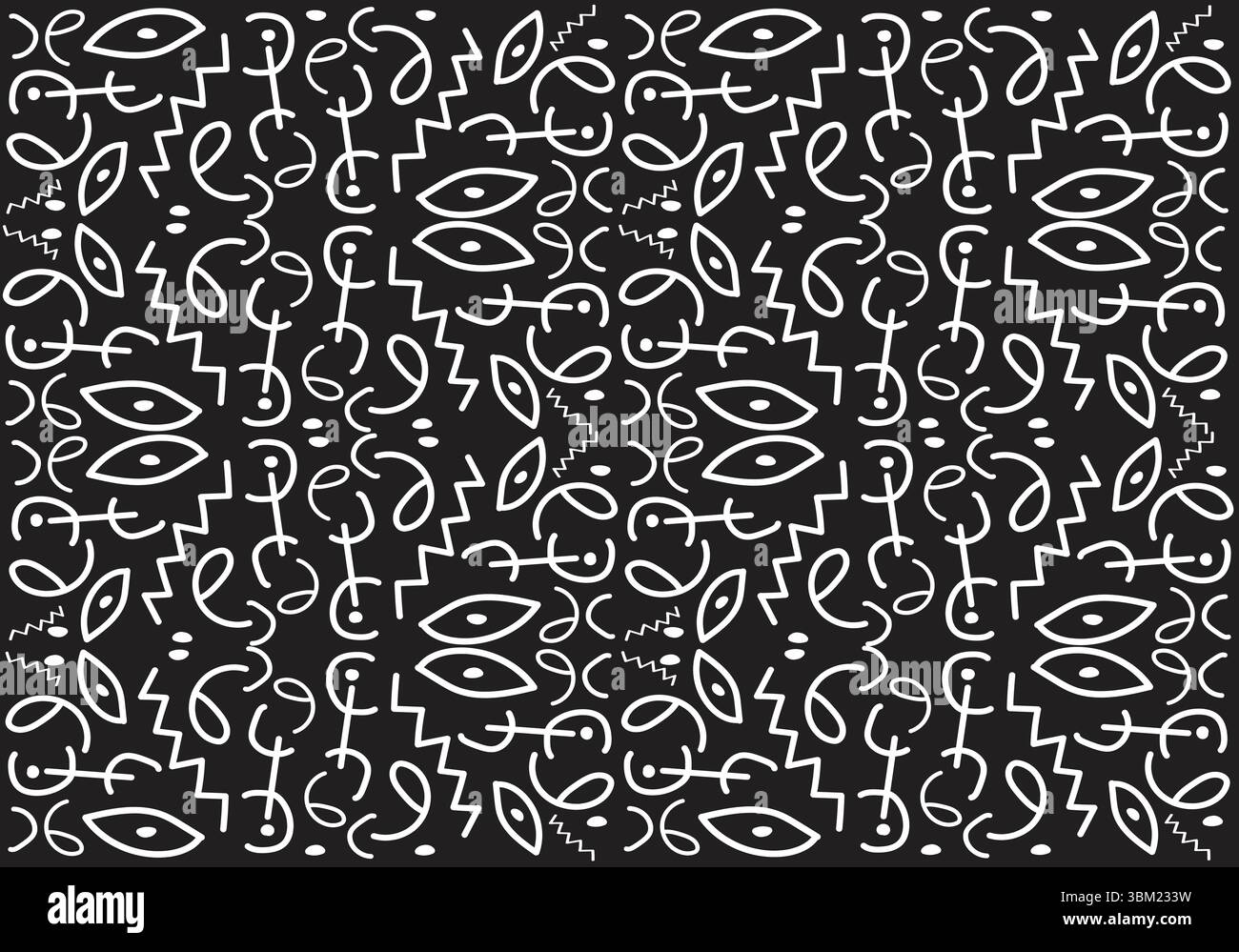 African Bogolan printed fabric Stock Vector Image & Art - Alamy